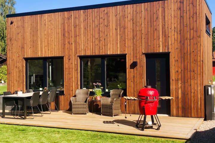 Fullutrustat Attefallshus - Båstad