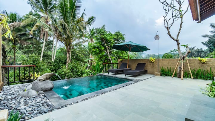 1br Private Villa With Jungle View - Bali