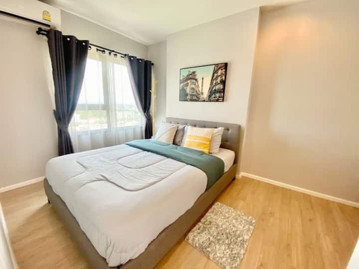 @Escent 1bed Condo In Chiangmai Pool/gym 16 Floor - 치앙마이
