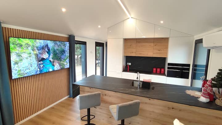 Domek Silver Moon Na Skraju Rzeki - Polonia