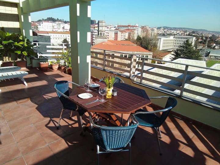 Espectacular áTico Con Terraza - Vigo