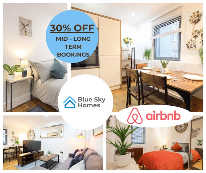 Large Apartment / Long Term / Relocators/ Families - 브리스톨