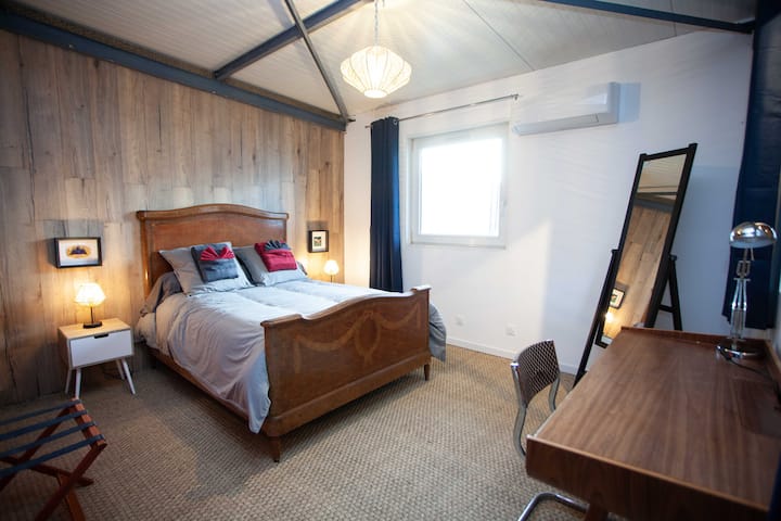 Style Industriel De Plain-pied 2 Lits - Souppes-sur-Loing