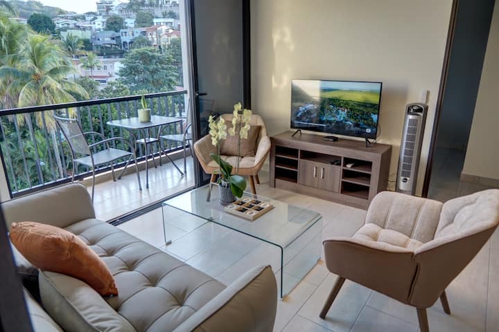 Avitat Link Tower, Beautiful View, Gym, Pool, Safe - El Salvador