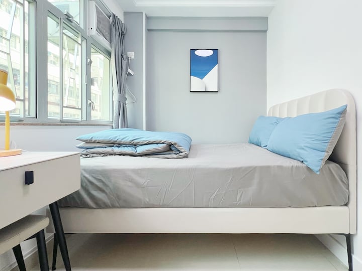 5 Mins To Austin Mtr - Co- Living Window Double Rm - Hong Kong