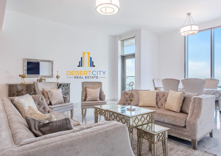 3br Amna Tower Habtoor City | High Floor + Wi-fi - Dubaï