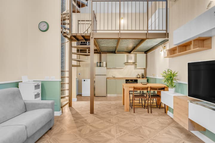 [Loft The Palm] Métro M2, Spacieux & Stationnement - Lombardy