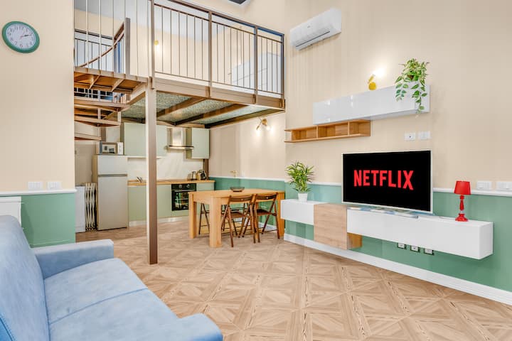 [Loft The Palm] Métro M2, Spacieux & Stationnement - Milano