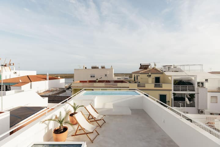 Charming Design 3 Bedroom & Pool Villa(casa Clara) - Santa Luzia, Portugal