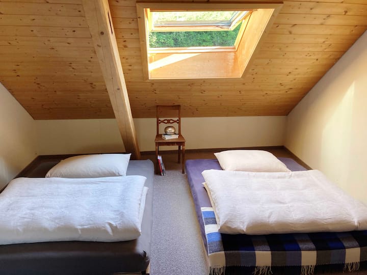 Haus Florins - Zweibettzimmer 2 - Scuol