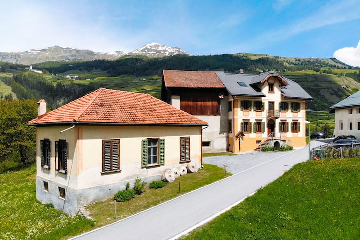 Haus Florins - Zweibettzimmer 1 - Scuol