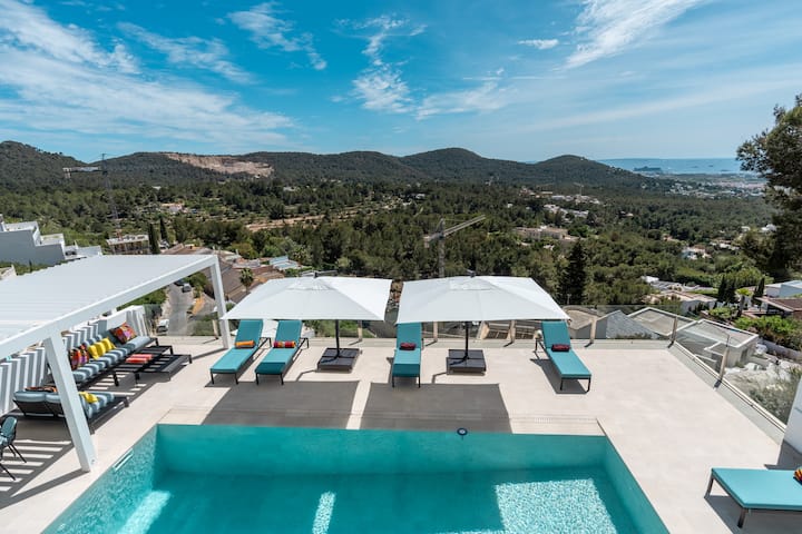 Stunning 7br: Ibiza & Sea Views - Ivissa