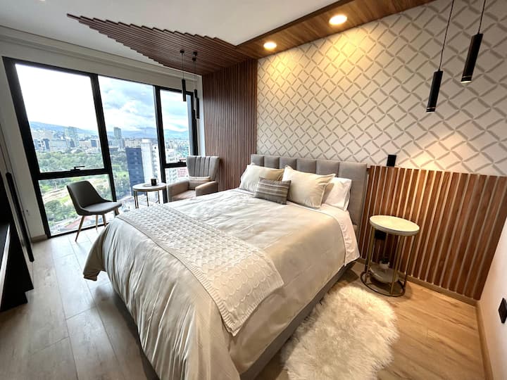 El Punto Más Alto| Piso 18 |Vista 360°+ Gym+metro - Quito