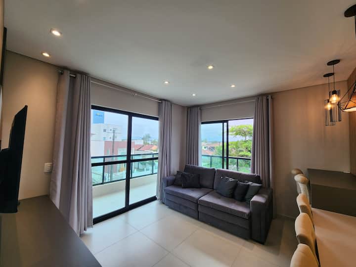 Apartamento Perfeito A Poucos Metros Da Areia. - Itapoá