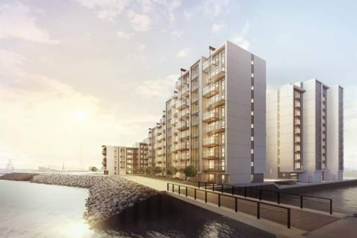 Moderne Lejlighed På Aarhus Ø Med Havudsigt - Aarhus