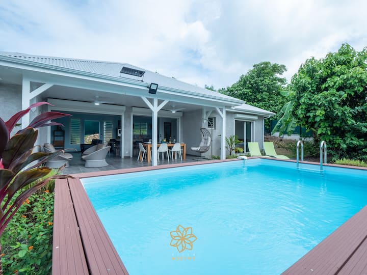 Villa Noetmy - Piscine - Moule - Guadeloupe