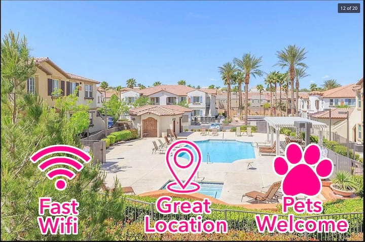Serene Retreat: Pool/hot-tub/pet-friendly - ヘンダーソン, NV