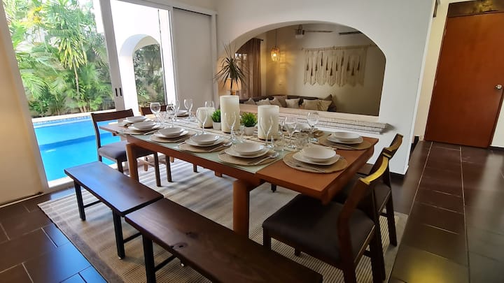 Divina & Ideal Para Familias Con Piscina - Cancún