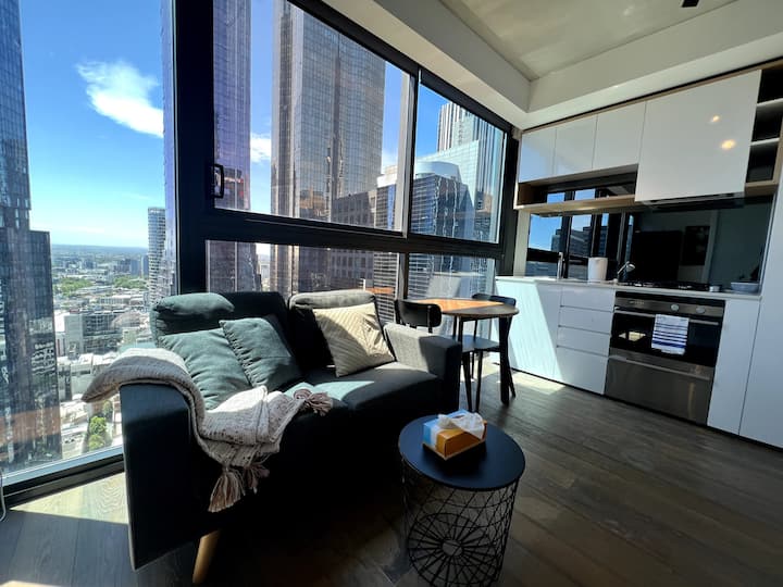 Cbd 1br Skyview Near Melbourne Central & Qv Market - Melbourne