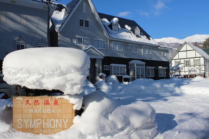 Hakuba Village Natural Hot Spring Hotel 202 - Hakuba