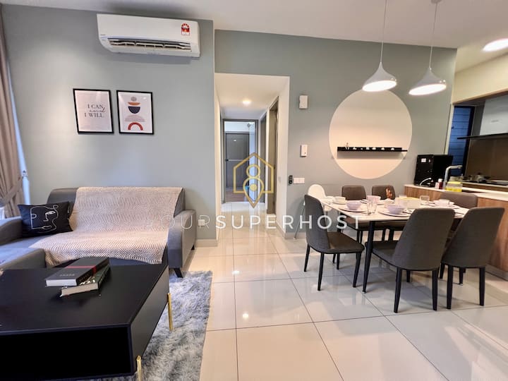 3br Millerz Familysuite【promo -15%off】nr Midvalley - Kuala Lumpur