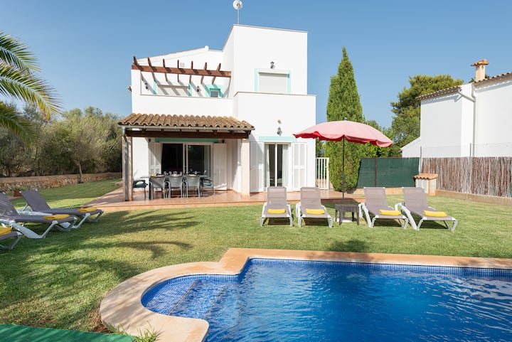 Hermósa Villa Son Ganxo Iii - Cala Murada