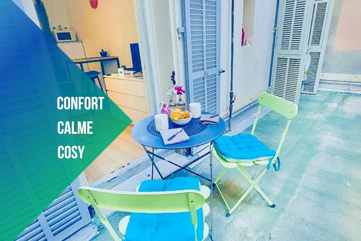 Ideal Couple & Amis - Plein Centre - Coin Terrasse - Nice