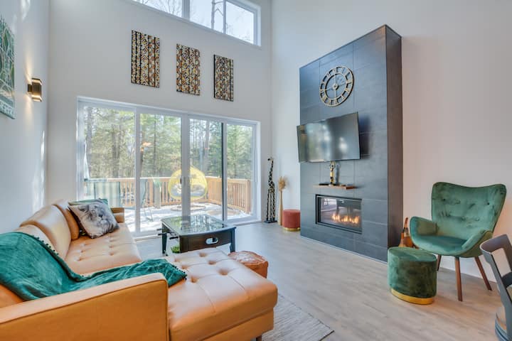 Modern Cabin, Spa, Sushi, Bistro, Mont-tremblant - Mont-Tremblant