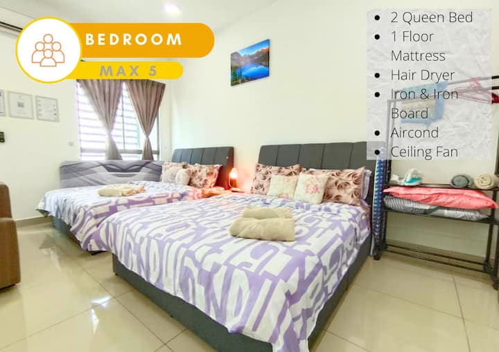 Cozy Cybersquare Ensuite With Pool View #Cs1 - Cyberjaya