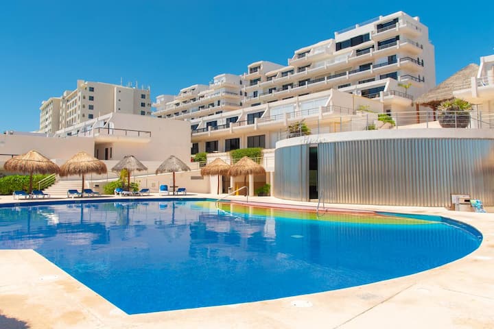 Penthouse Moderno, Hermosa Vista Al Mar, Cancun - Cancún