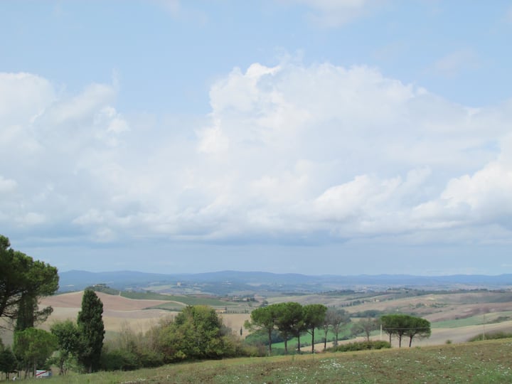 Pellegrinaio Del Poggio • Matrimoniale Vignolino - San Quirico d’Orcia