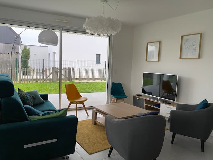 Appart 97 M2 Calme Et Lumineux - Larmor-Plage