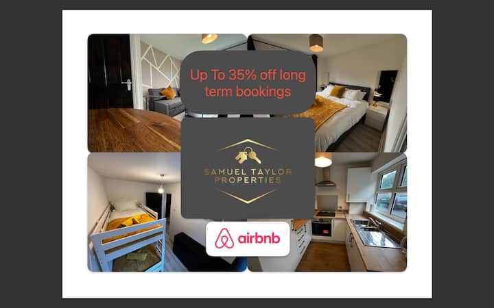 Up To 35% Long Stays |Contractors|business People - 스토크온트렌트
