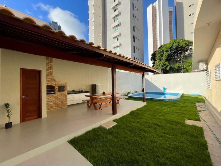 Casa Completa Com Piscina E Lazer - Natal