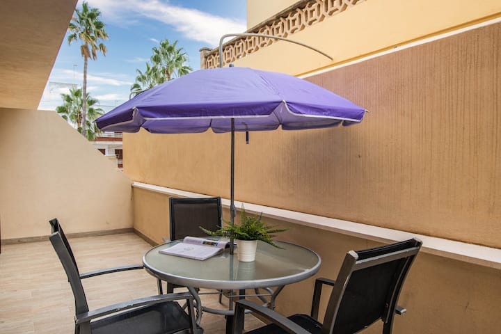 Acapulco Apartments B2 Terrasse - Can Picafort