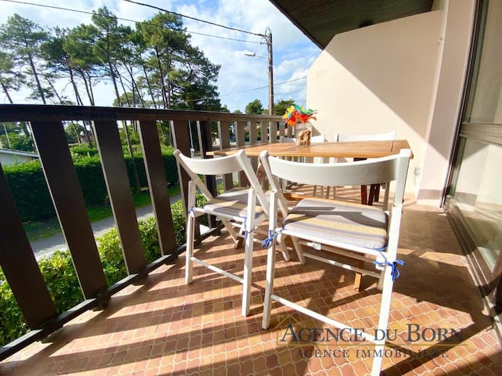 Studio 4place 2 Adulte 2 Enfant - Mimizan Plage