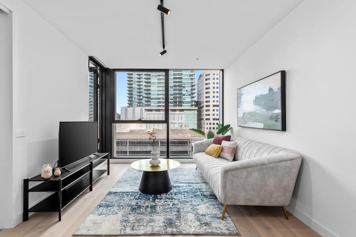 Stylish 1br Apt. In Melbourne Cbd/wi-fi/yoga - St Kilda