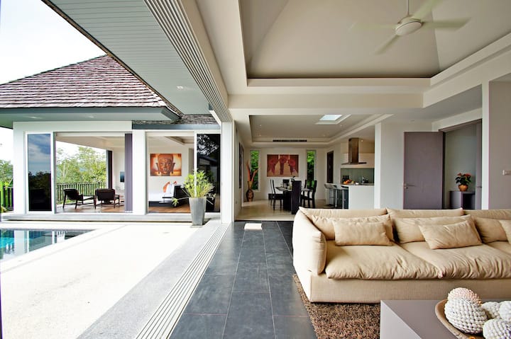 3 Beds  Sea View Pool Villa Honey - Nai Yang