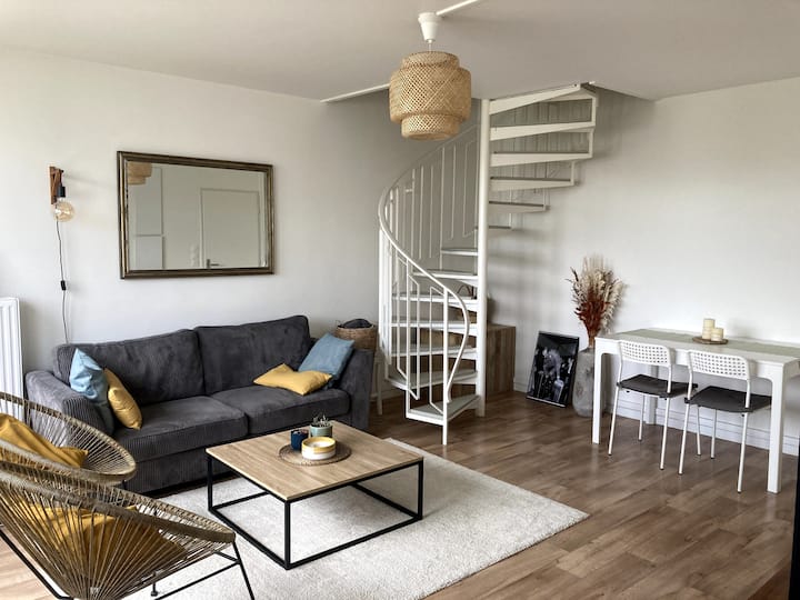 Appart/duplex 2 Chambres Proche Métro/stade - Villeneuve-d'Ascq