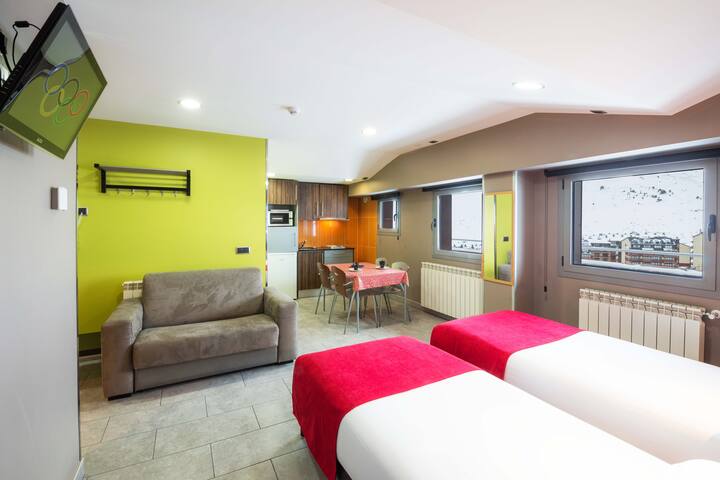 Apt 1 Ch. 4 Pers Pieds Pistes - Porté-Puymorens