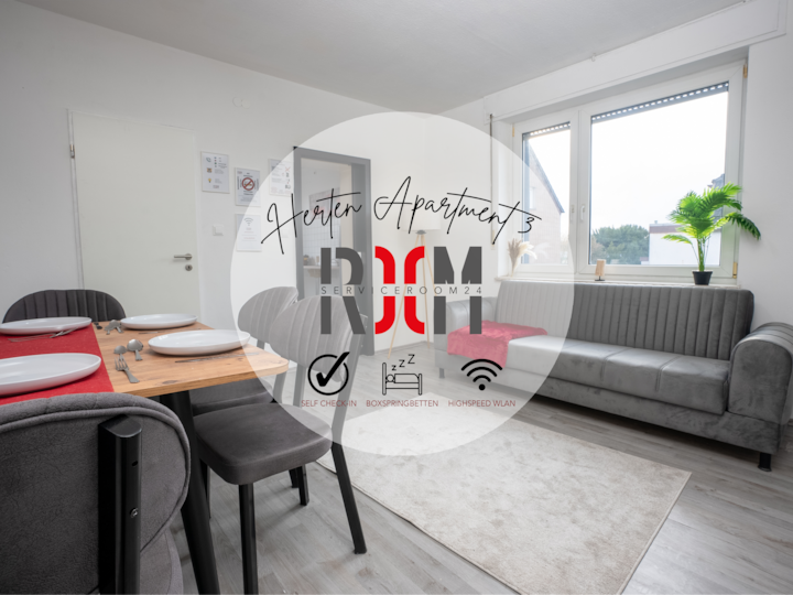 Serviceroom24 - Apartment 3 In Herten Smarttv|wlan - Marl