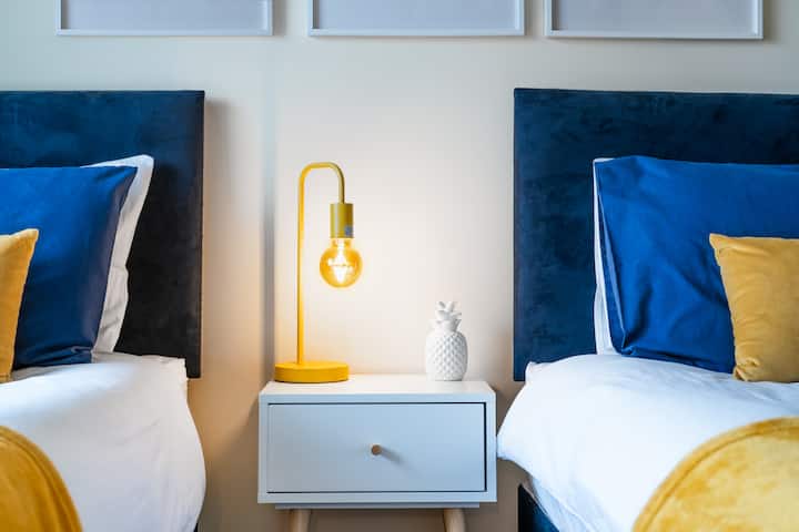 Hatfield-gatedfreeparking|balcony|10min2university - St Albans