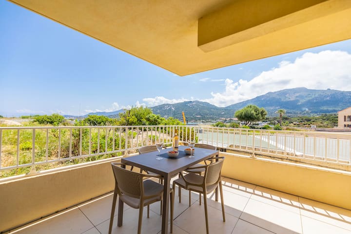 Appt Ugliastru 5 - 4 Pers - Vue Mer! - Lumio