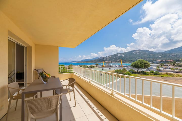 Appt Asphodela 7- 4 Pers - Vue Mer! - Lumio