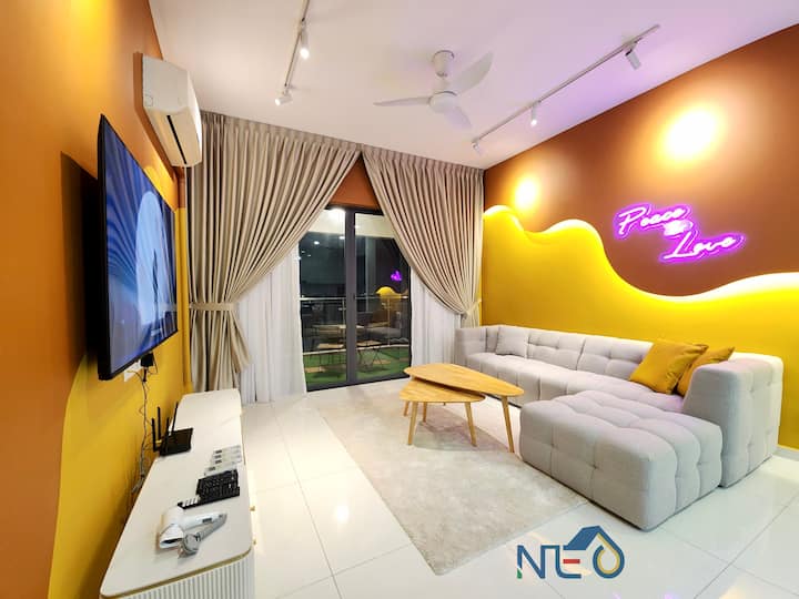 10 Pax Sea View Suites W Bathtub Country Garden - Johor Bahru