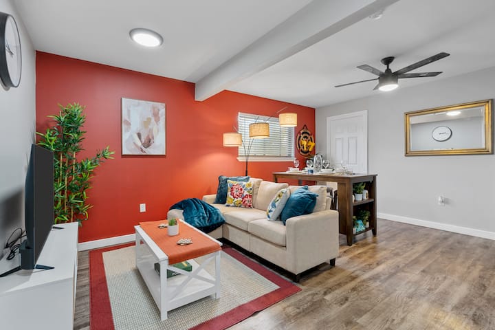 At&t Walkable, Joy-filled & Comfy! 1bd Unit - Arlington