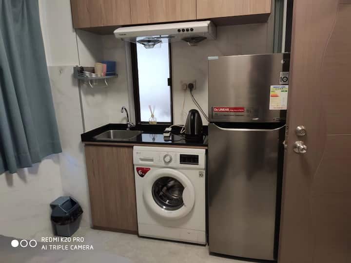 天后地鐵站正對面樓下維多利亞公園-銅鑼灣天后雙人房 - A - Tseung Kwan O