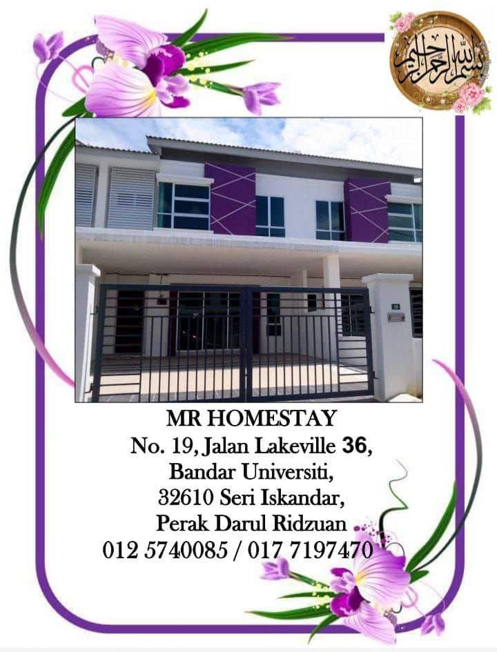Homestay Seri Iskandar Bersih Dan Selesa - Seri Iskandar