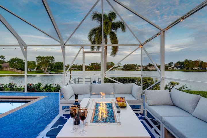 Stunning House With Beautiful Lake. Wellington. - Lion Country Safari, Loxahatchee