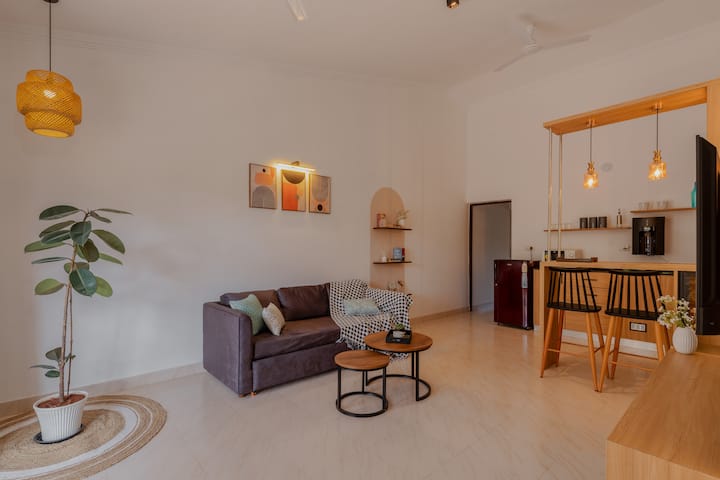 B4 Cozy 1bhk | Near Candolim - Goa
